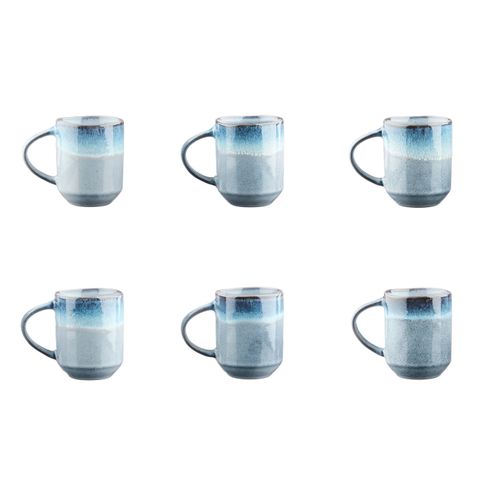 Mug 40cl - 6 Pièces - Mer - Bol - Mug - Tasse BUT