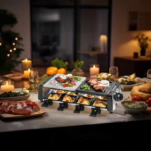 Raclette Grill Pierrade TECHWOOD TRGP-896 - Appareil à raclette BUT