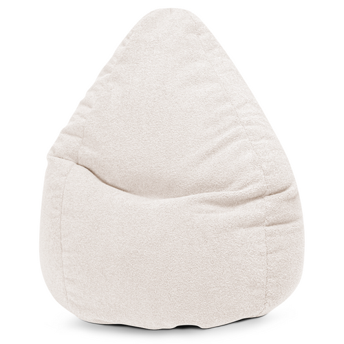 Pouf Woolly XL Beige - Pouf - Poire BUT