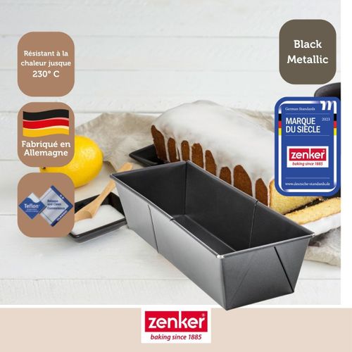 Moule à Cake Extensible 20 à 35 Cm Black Metallic - Moule à gâteau ...