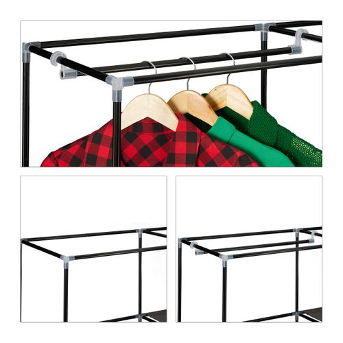 Armoire De Coins En Tissu - Portant et penderie BUT