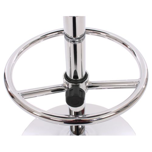 Table De Bar / Table Haute Bari, Ronde, Avec Repose-pied, 109x60x60cm ...