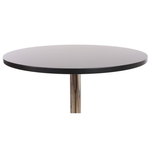 Table De Bar / Table Haute Bari, Ronde, Avec Repose-pied, 109x60x60cm ...