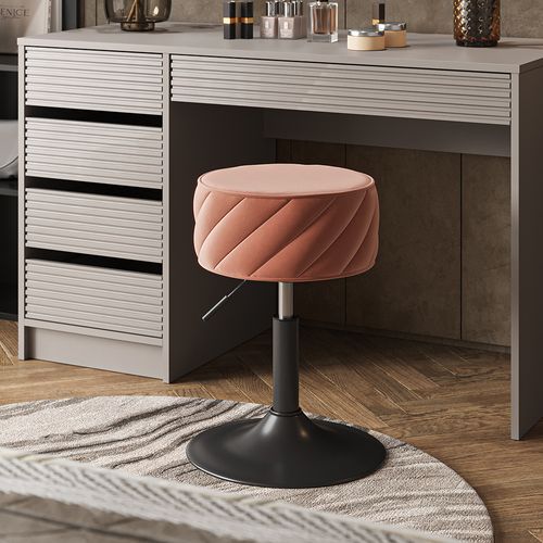 Tabouret Cherio 54629 Rose 35x50.5cm - Tabouret BUT