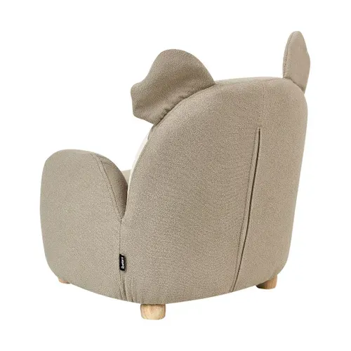 Fauteuil Pour Enfants Koala Hervik Tissu Taupe - Chaise et fauteuil ...
