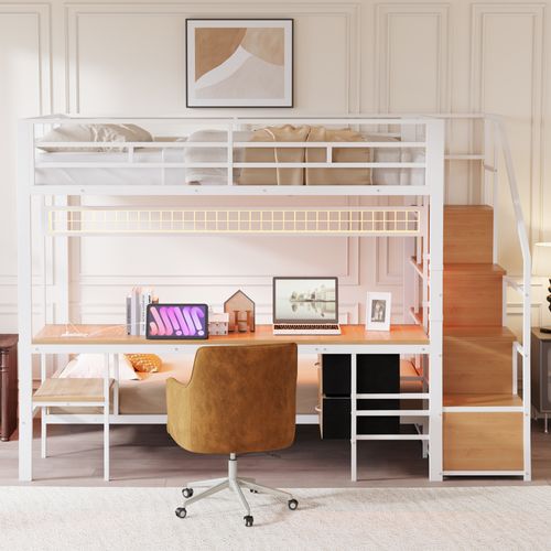 Lit Superpos Avec Bureau Intgr