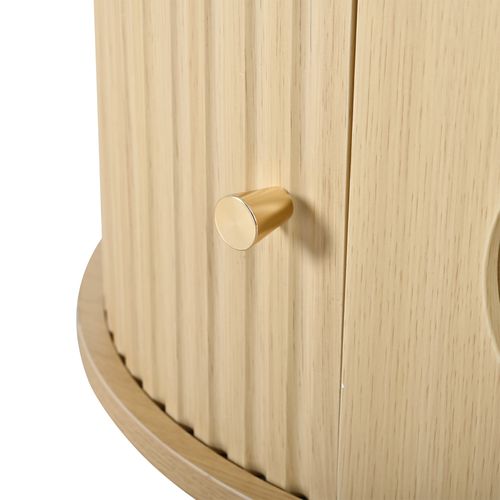 Table Basse Coloris Chêne 100 X 50 X 36 Cm Avec Tiroir Et Portes ...