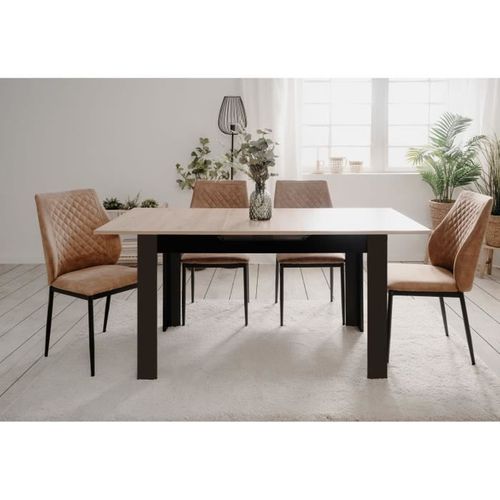 Table Extensible - Birmingham - 80a - 6 à 8 Personnes - 125-165 X 75 X ...