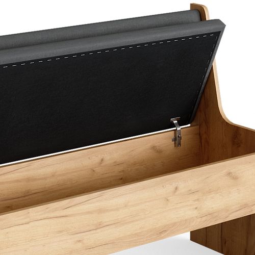 Banquette Dangle Salle à Manger Roman, Sable Chêne, 106.6x41.5cm - Banc BUT