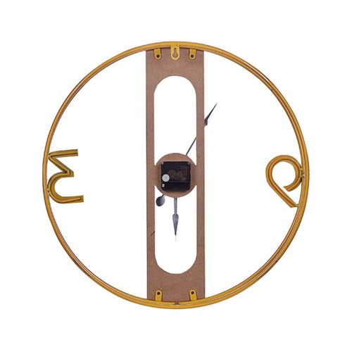 Horloge Murale Ø 50 Cm Effet Bois Clair Mulhouse - Horloge - Pendule BUT