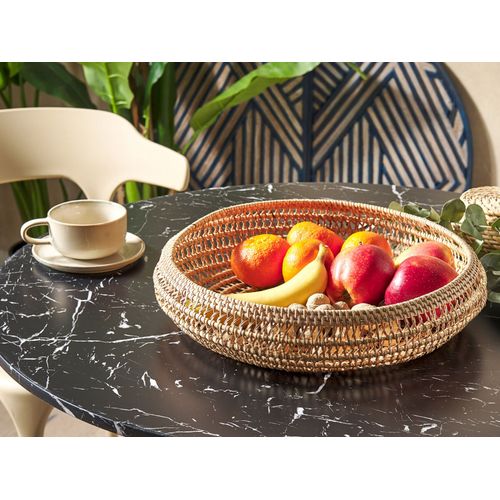 Panier De Table En Rotin Teinte Naturelle D 36 Cm Indragiri - Plat ...