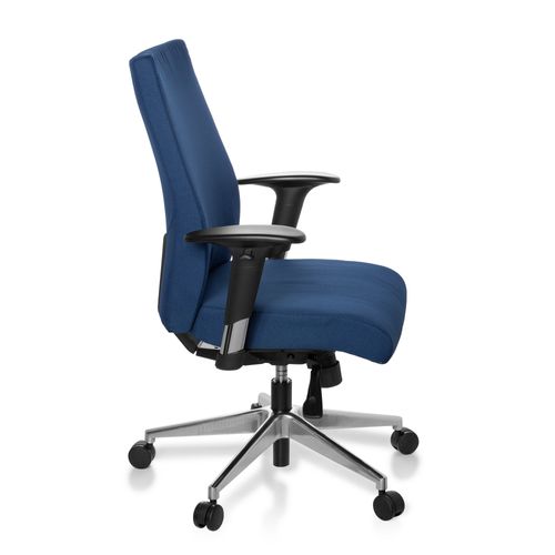 Fauteuil De Bureau Pro-tec 250 Tissu Avec Accoudoirs (réglables En ...