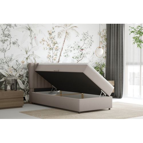 Lit Boxspring 90x200 Confortable Everest Avec Tiroir Et Surmatelas ...