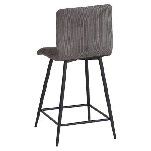 Tabouret bar H 63 Clara Gris - Tabouret BUT