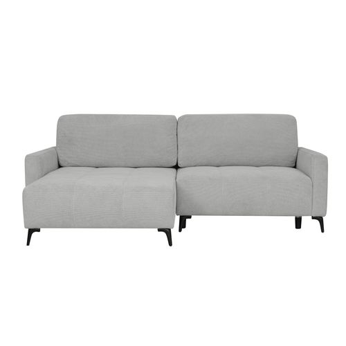 Canapé d'angle convertible LAURY tissu Davis gauche - Canapé BUT