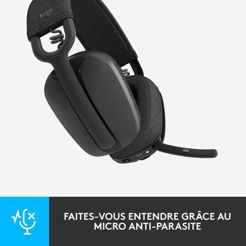 Casque PC Logitech Zone Vibe 100 Casque D''écoute Léger Sans Fil Avec ...