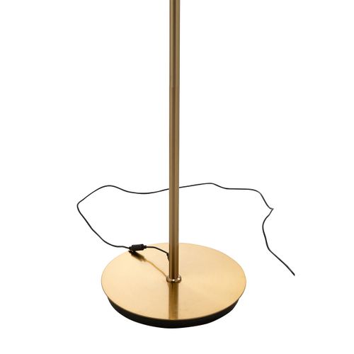 Lampadaire En Verre à LED "omar" 168cm Marron - Lampadaire BUT