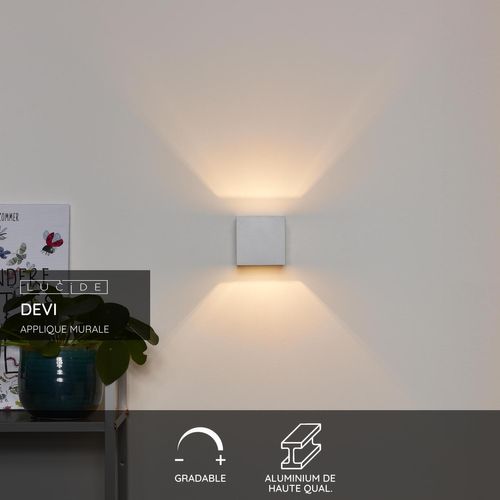 Devi Applique Murale - Blanc - 1xg9 - Applique BUT