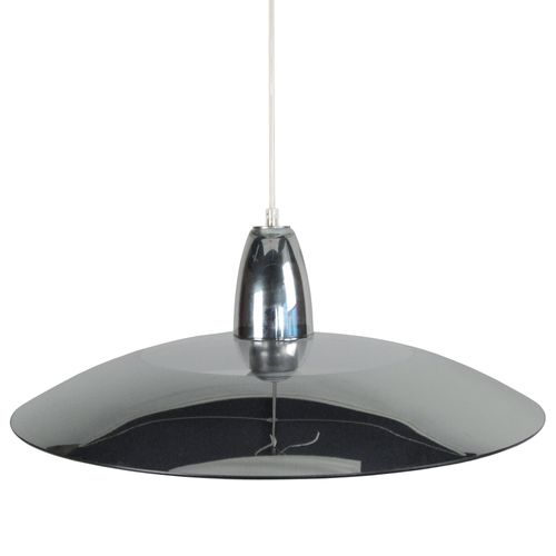 Suspension Astro Ronde Verre Chrome D55xp55xh90 Cm - Lustre ...