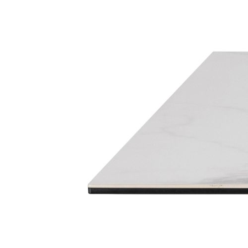 Table De Salle à Manger Rectangulaire En Céramique 6 Places L160 ...