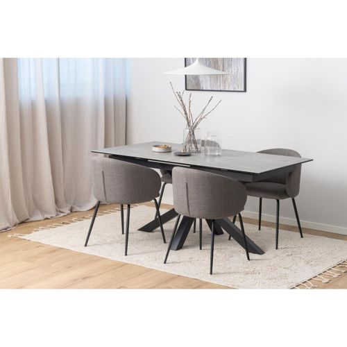 Table Rectangulaire Extensible En Céramique L168/210 - Neiva - Table BUT