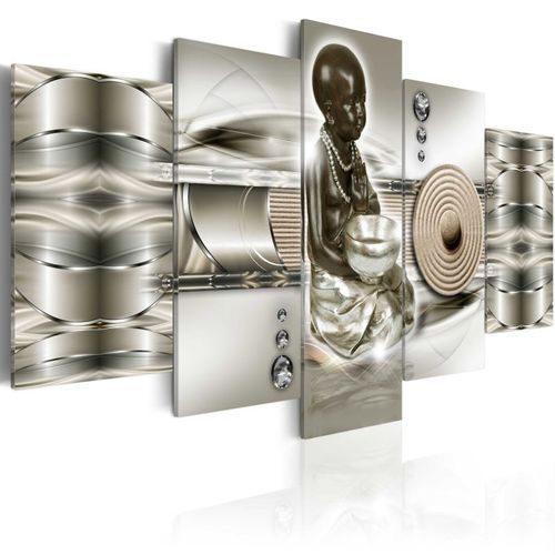 Tableau Imprimé "soothing Zen" 100 X 200 Cm - Tableau - Toile BUT