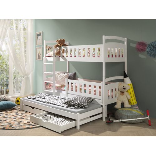 Lit Superposé Vista 120, 90x190-90x200cm, Couchette Avec Lit ...