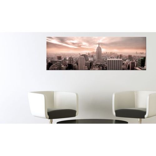 Tableau Villes Pink Mist 135x45 Cm - BUT