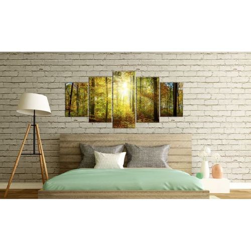 Tableau Mystical Forest 200x100 Cm - Tableau - Toile BUT