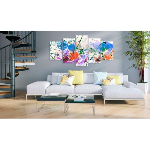Tableau Artist's Fun 100x50 Cm - Tableau - Toile BUT