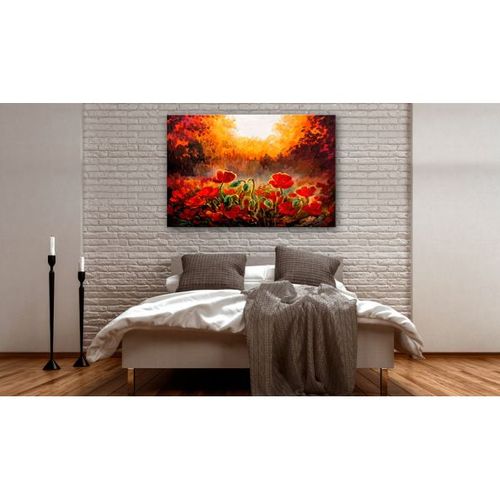 Tableau Fleurs Secret Meadow 90x60 Cm - BUT