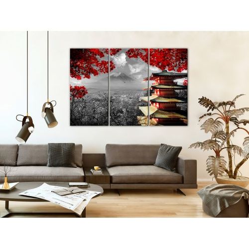 Tableau Japanese Adventure (3 Parts) 120x80 Cm - Tableau - Toile BUT