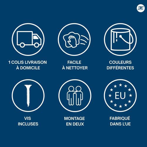 Commode 4 Tiroirs, Anthracite, 70 X 39 X 101 Cm - Commode - Chiffonnier BUT