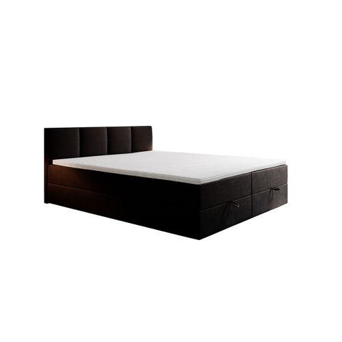 Lit Boxspring 140x200 Cm Royal Avec Matelas Ressorts Intégrés ...