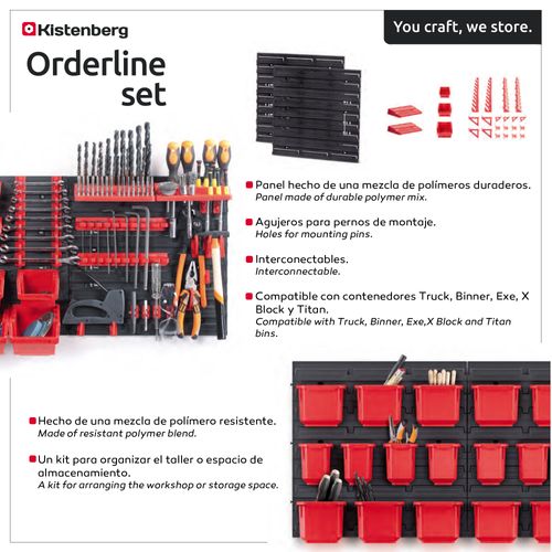 Tableau De Rangement Et Outils Kitenberg - Toute l'offre outillage ...