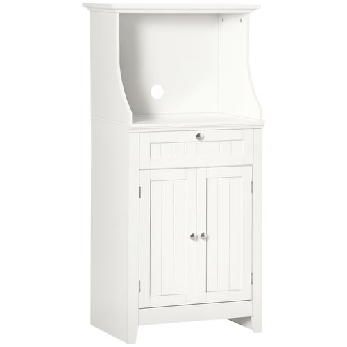 Buffet De Cuisine, Meuble Micro-ondes Cuisine Avec 1 Tiroir, 2 Portes ...