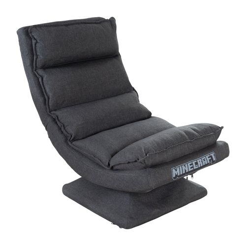 Fauteuil Gaming Rotatif à 360° Avec Dossier Pliable - Gris Foncé ...