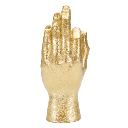 Statue Main Dorée Geste Ok Design Élégant 22,5 Cm - Statue - Objet à ...
