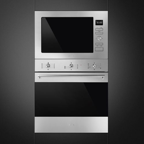 Micro-ondes encastrable SMEG FMI425X Elementi Inox - Toute l'offre micro-ondes BUT