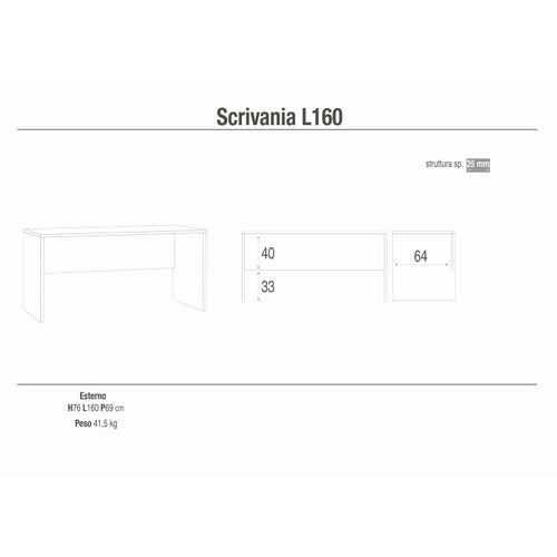 Bureau L160 En Kit - Bureau - Secrétaire BUT