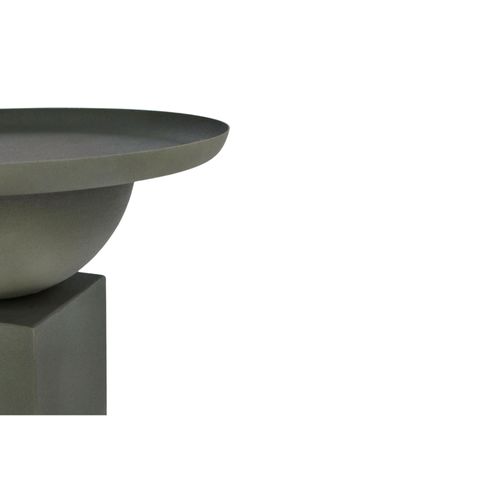 Table Ronde Design En Métal Coloré D41 - Pola - Bout de canapé BUT