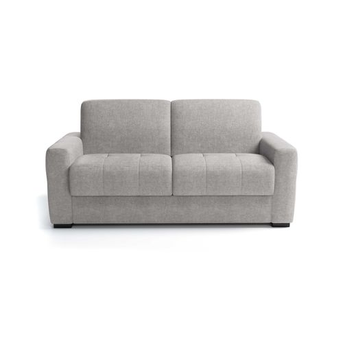 Canapé 3 Places Elisa Convertible Avec Ouverture Express En Tissu Perfect Harmony 80 Gris - BUT