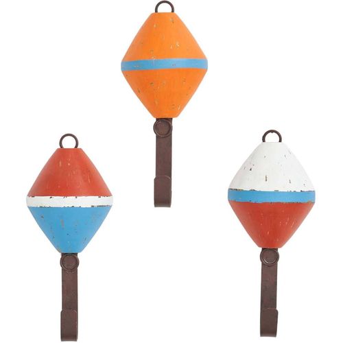 Patères En Bois Et Métal Bouées (lot De 3) - Porte-manteaux BUT