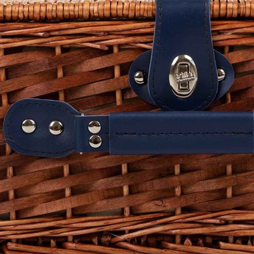 Panier Pique-nique Marron 38x26x19h - Vaisselle jetable et pique nique BUT