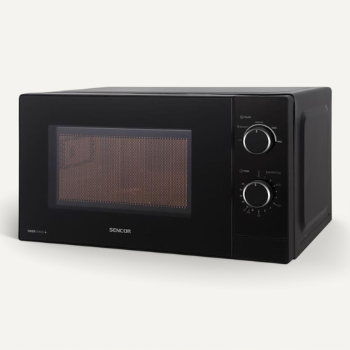 Micro-ondes Sencor 20 L 700 W Noir, 5 Niveaux, Décongélation Rapide ...