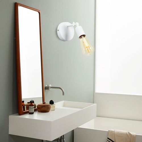 Lot De 2 Appliques Murales Réglable Vintage En Métal Fer Edison E27 ...