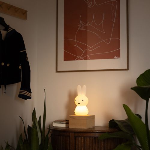 Veilleuse Miffy Shines H25cm Blanc - Luminaire enfant BUT