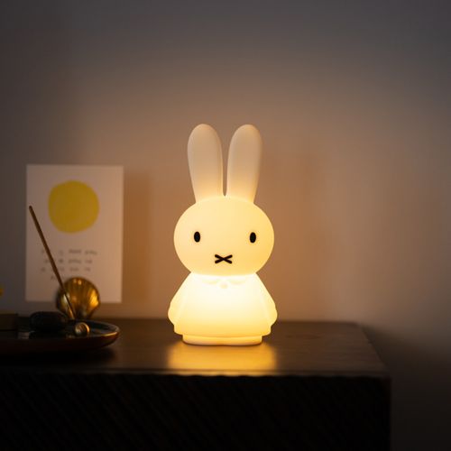 Veilleuse Miffy Shines H25cm Blanc - Luminaire enfant BUT