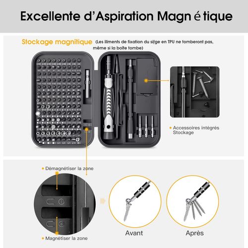 Tournevis De Precision,kit Tournevis De Précision 130 En 1,mini Set ...