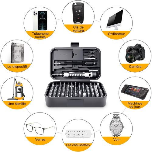 Tournevis De Precision,kit Tournevis De Précision 130 En 1,mini Set ...